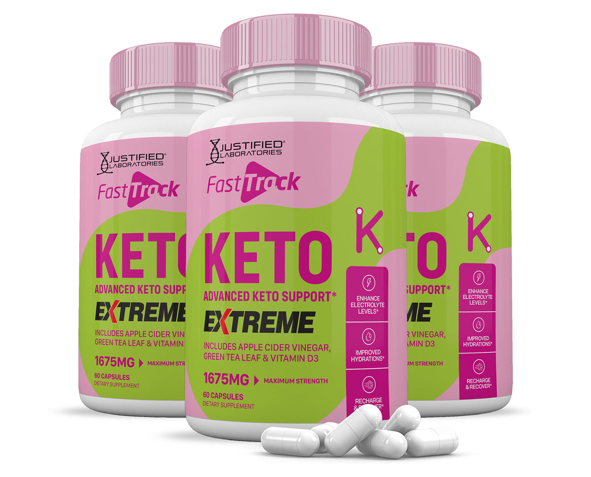 Fast Track Keto ACV Extreme Pills 1675MG – Justified Laboratories