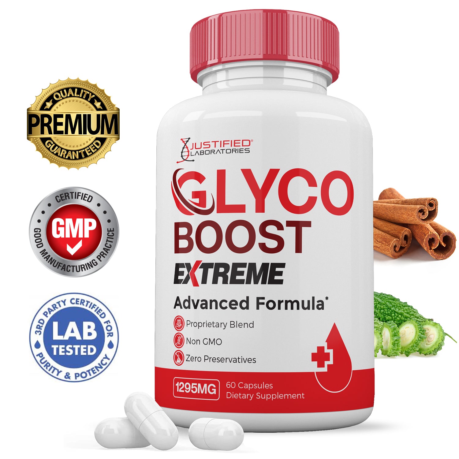 Glyco Boost Extreme Formula 1295MG – Justified Laboratories