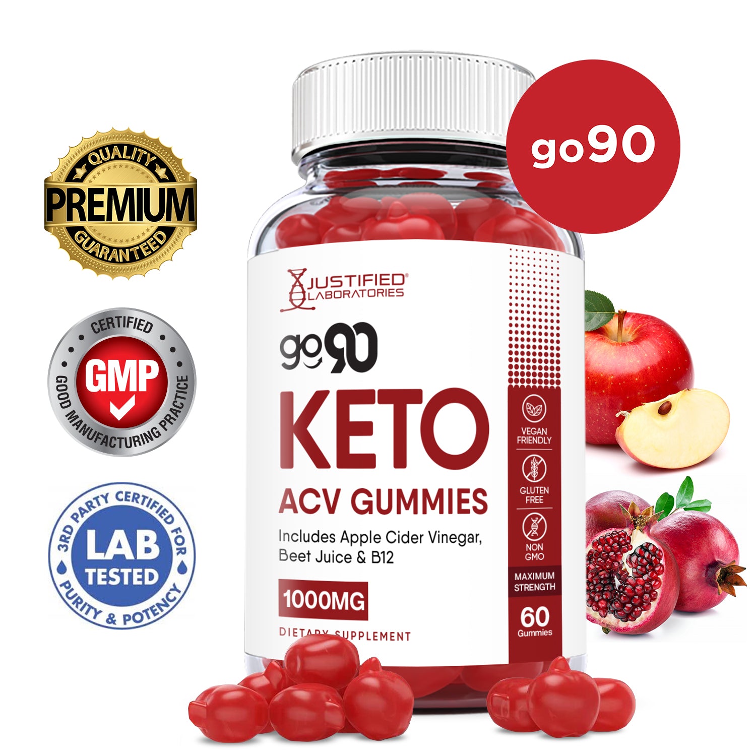 Go 90 Keto ACV Gummies – Justified Laboratories