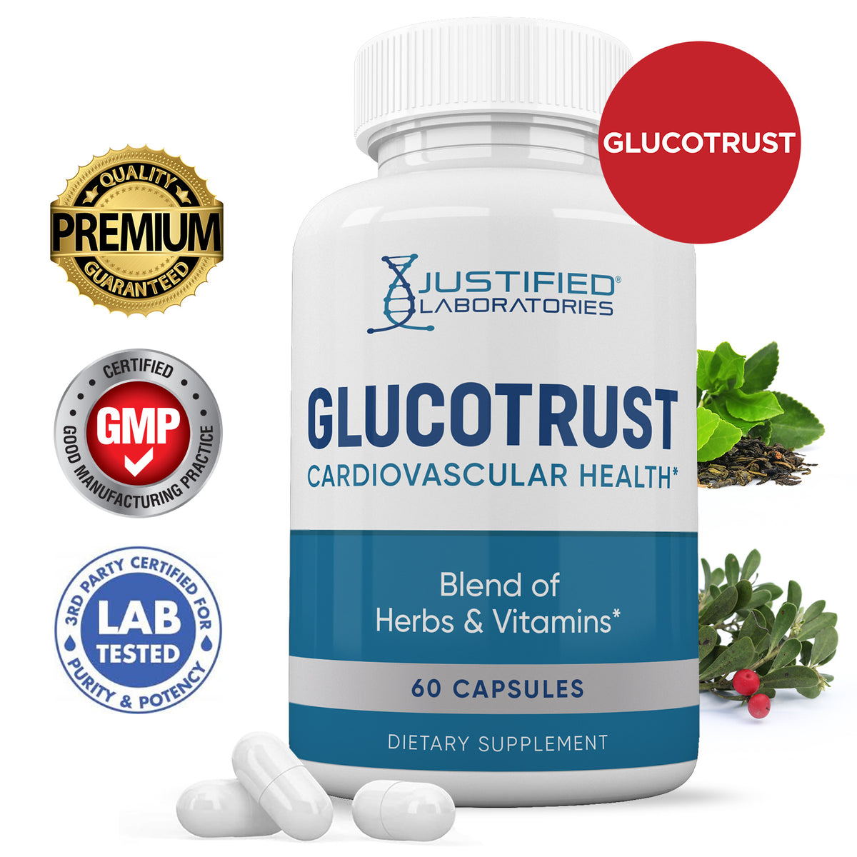 Glucotrust Premium Formula 688MG – Justified Laboratories