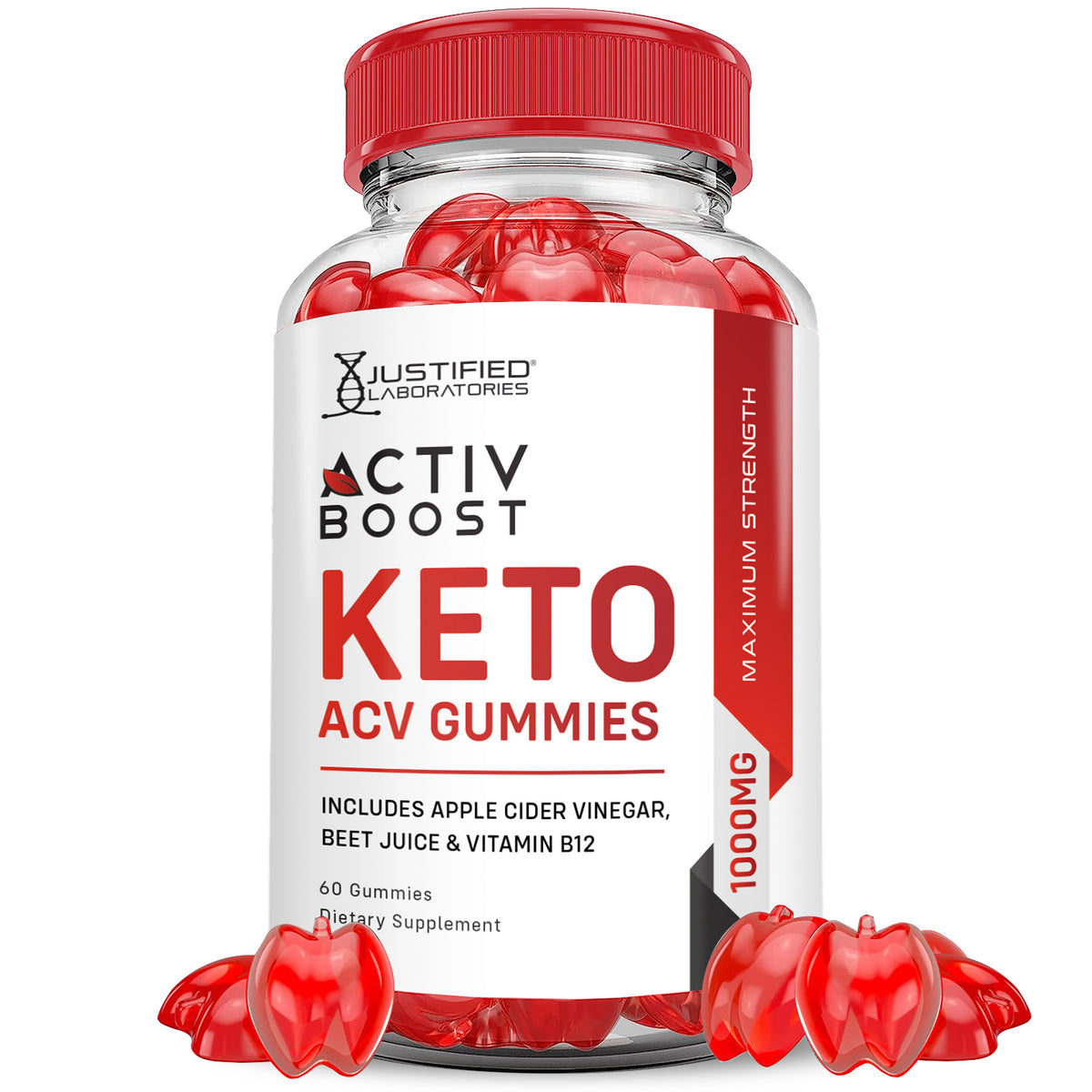 Activ Boost Keto ACV Gummies 1000MG – Justified Laboratories