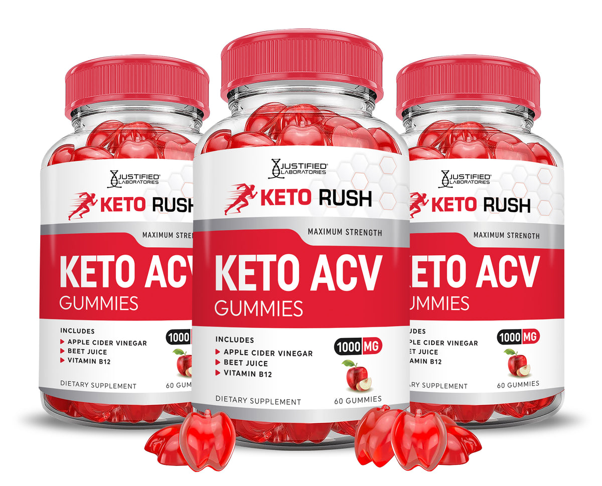 Keto Rush ACV Gummies 1000MG – Justified Laboratories