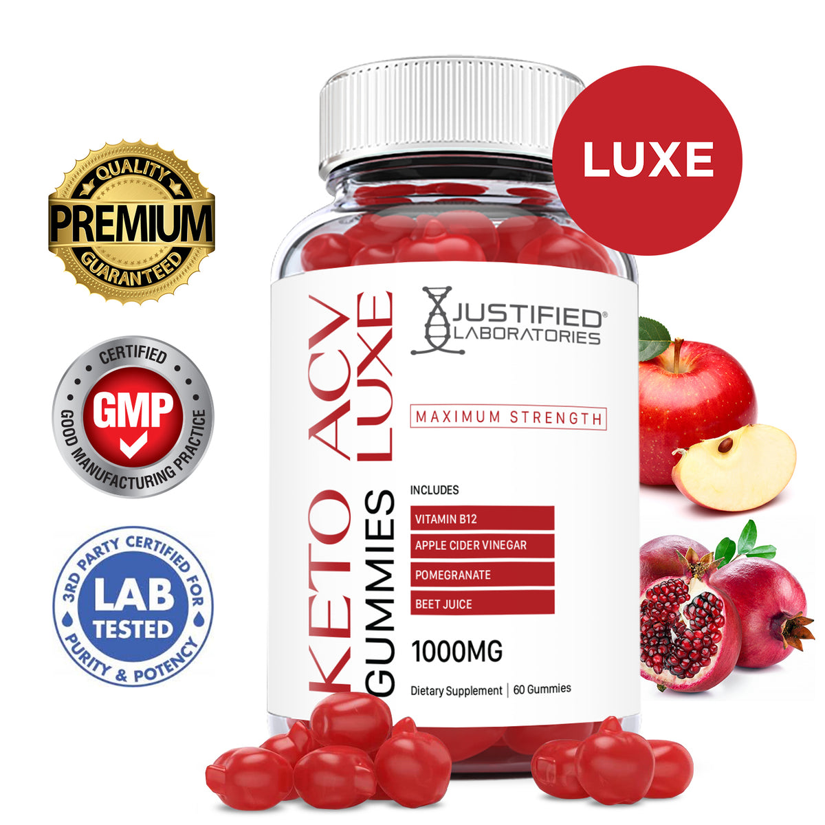 Luxe Keto ACV Gummies – Justified Laboratories