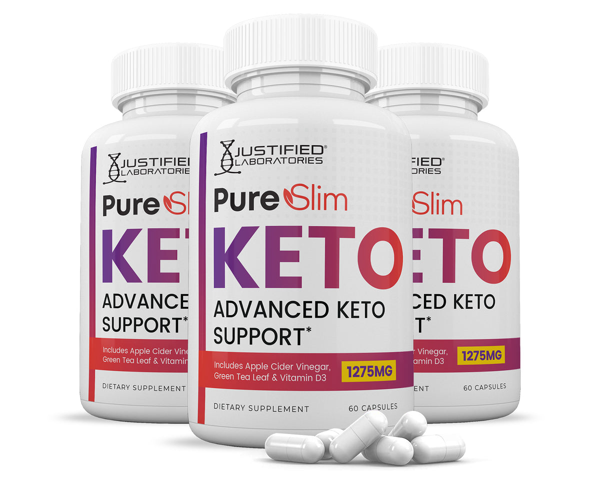 Pure Slim Keto ACV Pills 1275MG – Justified Laboratories