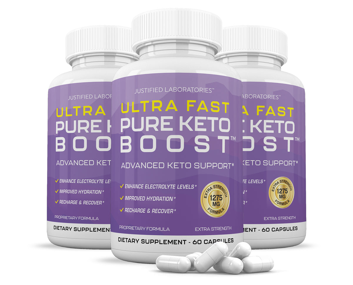 Ultra Fast Pure Keto Boost Keto ACV Pills 1275MG – Justified Laboratories