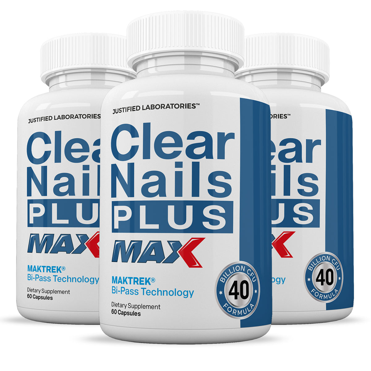 3 X Stronger Clear Nails Plus Max 40 Billion CFU Probiotic – Justified ...