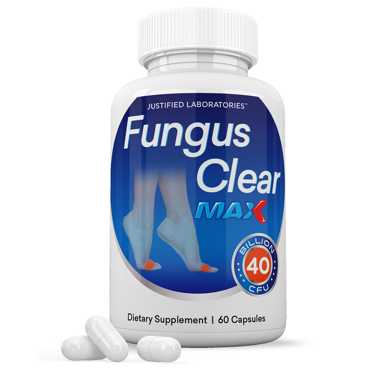 3 X Stronger Fungus Clear Max 40 Billion CFU Probiotic Pills ...